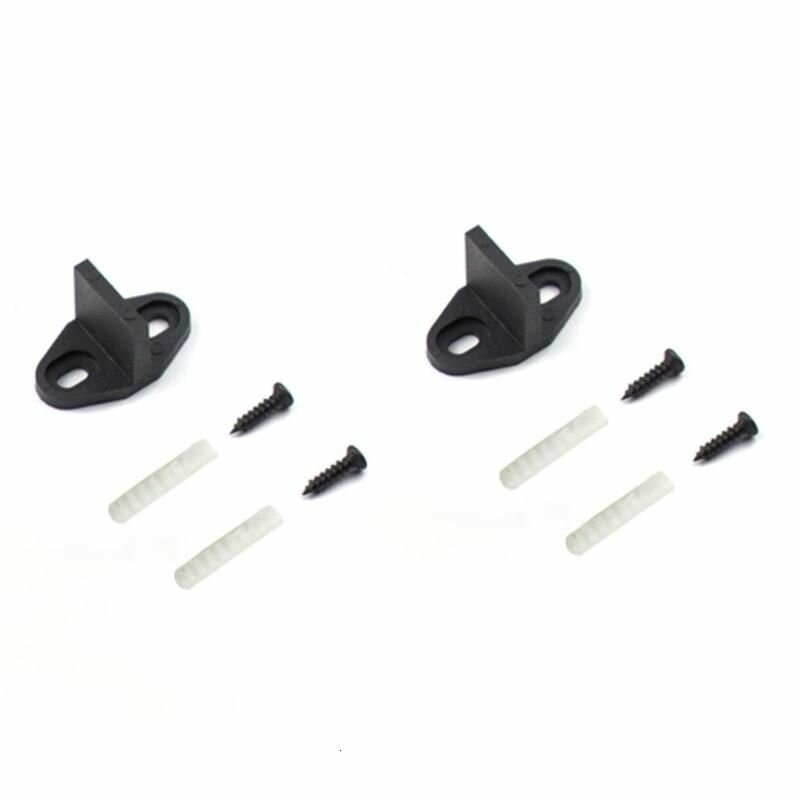 2 регулируемых напольных направляющих для раздвижных дверей без качания