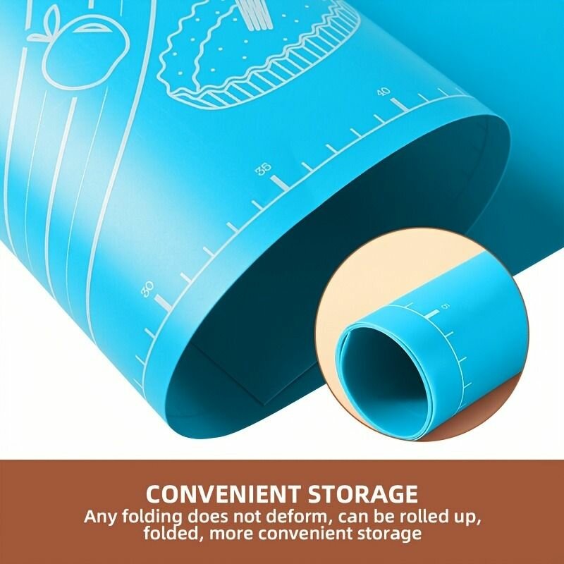 1 шт силиконовый коврик для выпечки пиццы торт тестер кухонный инструмент