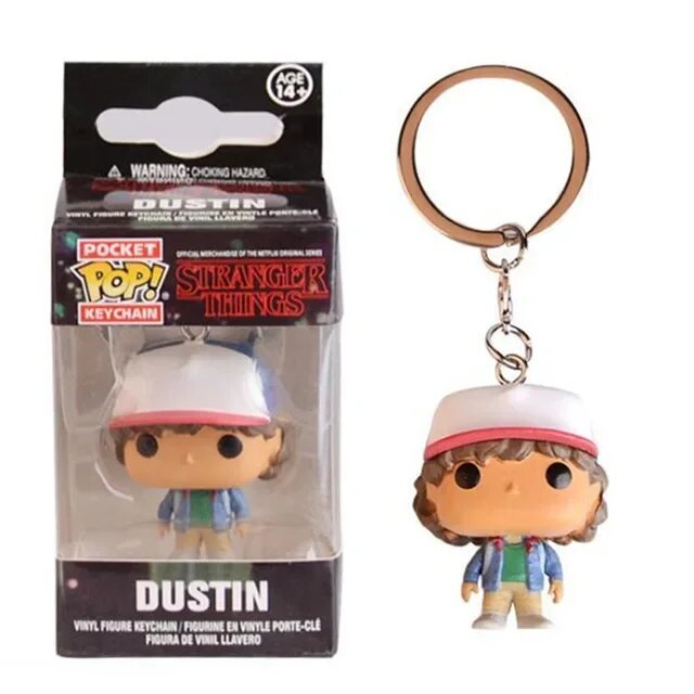 Funko Stranger Things Dustin Keychain
