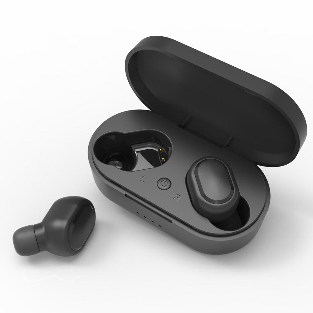 Наушники M1 TWS Wireless BT 5.0 Заряжаемые Сенсорные С шумоподавлением Жизненной Водонепроницаемостью Совместимые с Android/iOS/ПК Планшет Черный