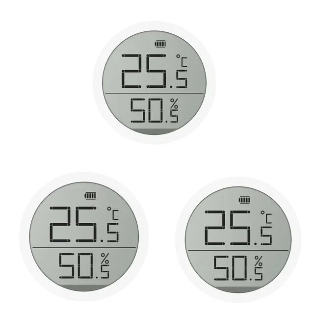 Датчик температуры и влажности Xiaomi Qingping Lite 3 Pcs