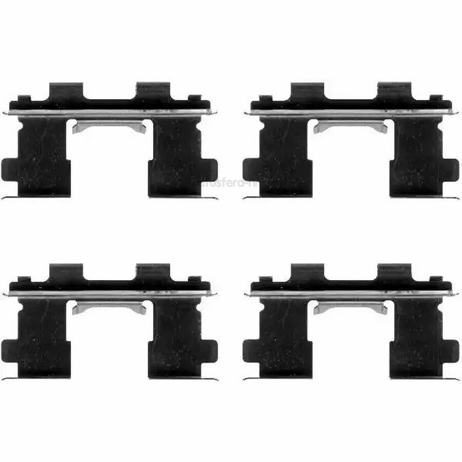 MINTEX MBA1253 Комплектующие, колодки дискового тормоза