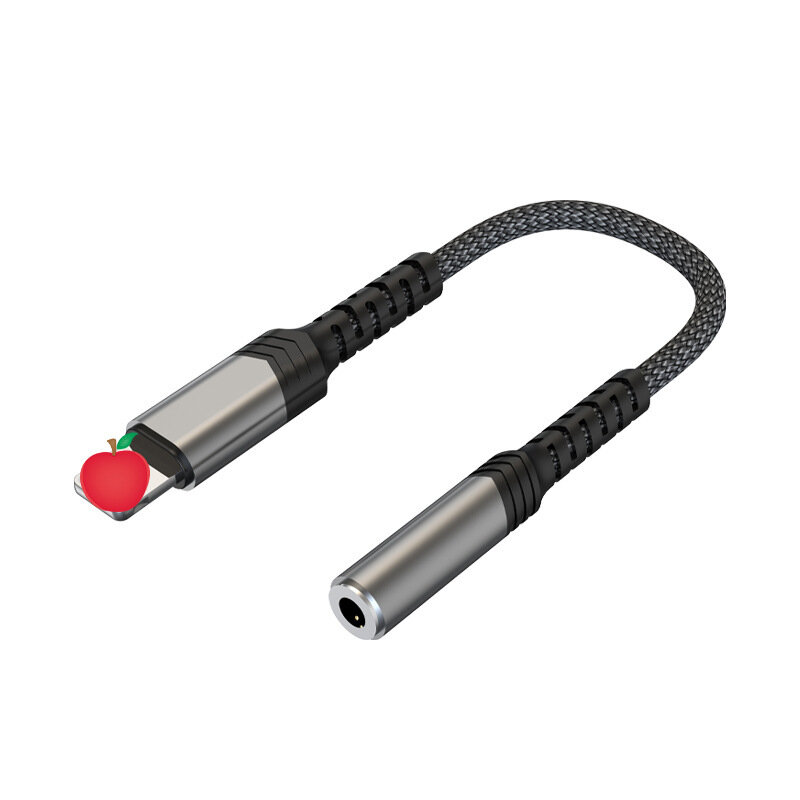 Подходящие кабели для наушников для мобильных телефонов Apple, конвертер 2-в-1 для зарядки iPhone адаптер аудио кабель