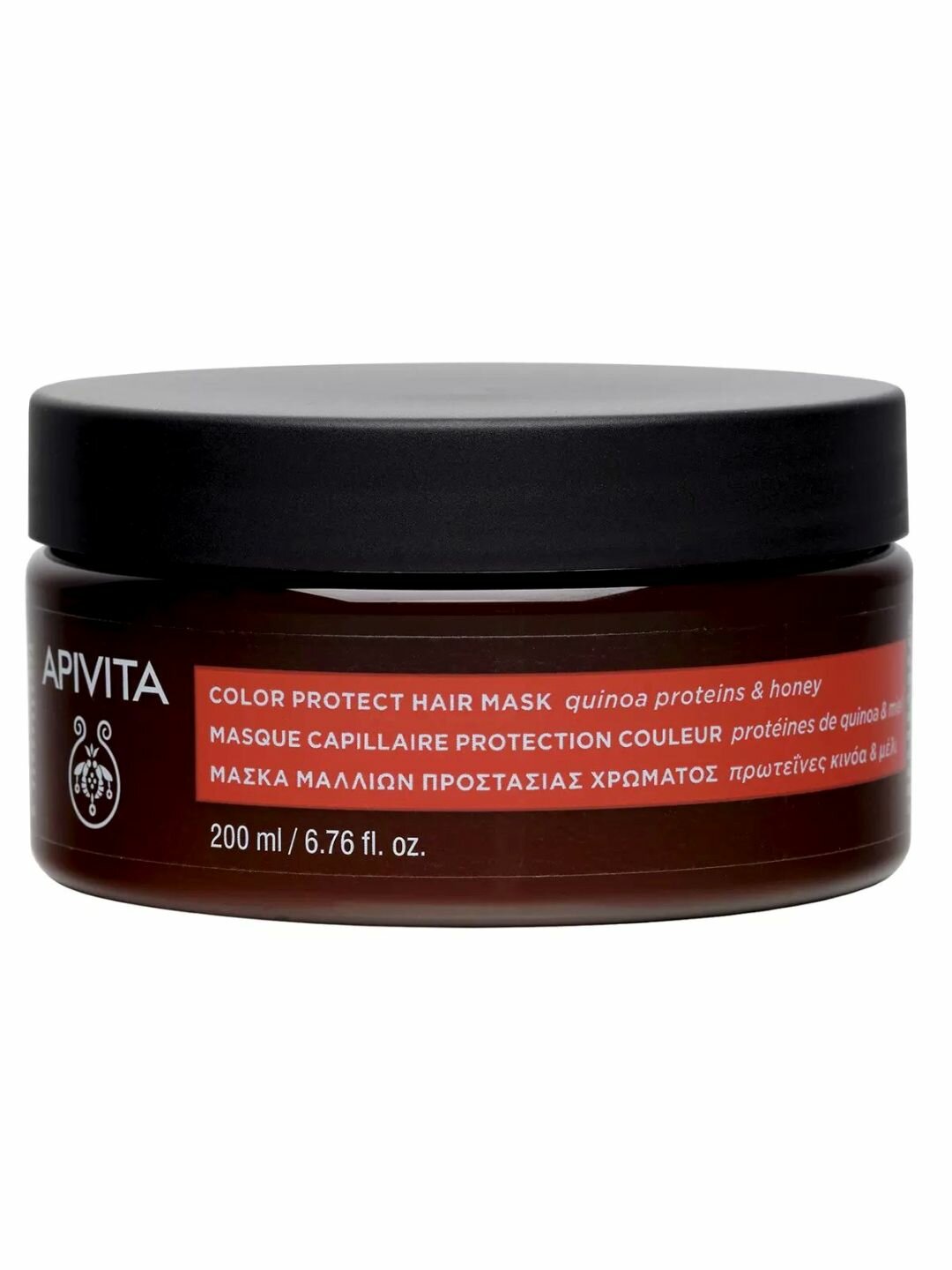 Апивита Маска для окрашенных волос с протеинами киноа и медом, 200 мл | APIVITA Hair Mask
