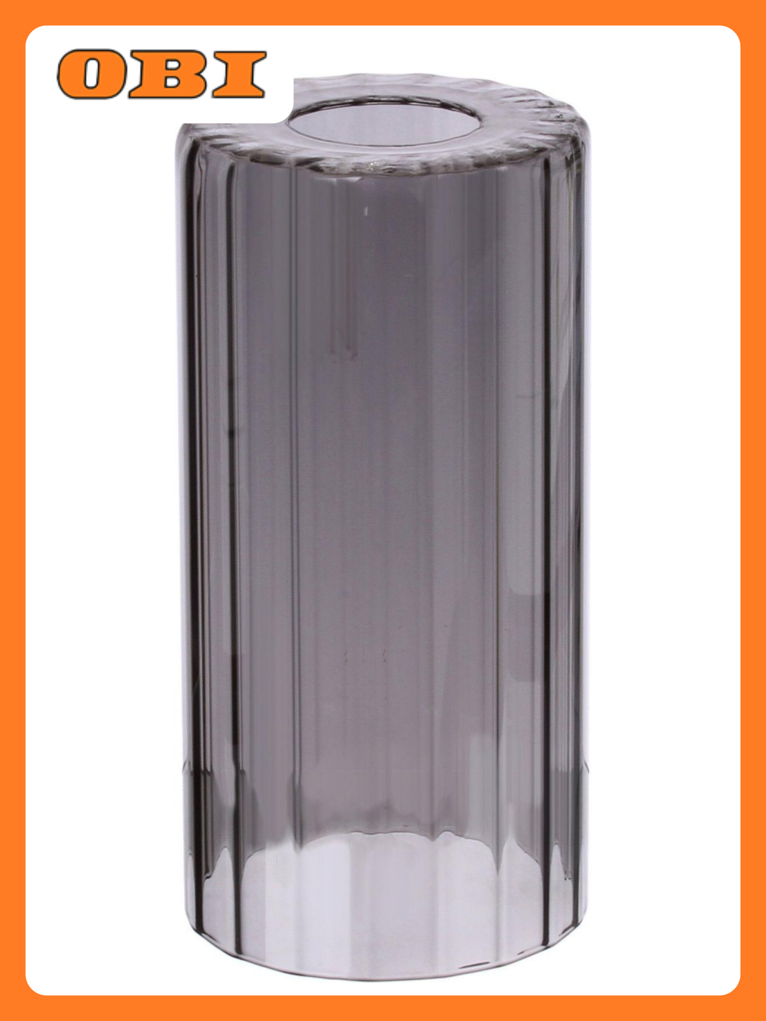 Плафон 33 Идеи стекло серый 100х200 мм