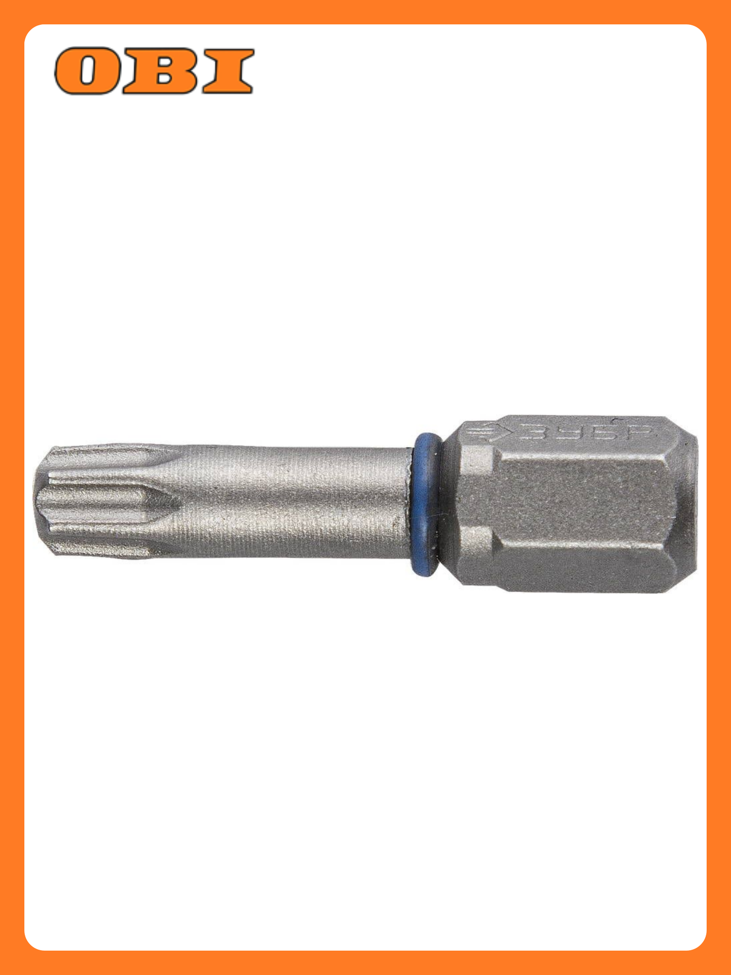 Бита T15 ЗУБР торсионная 25 мм, 2 шт.