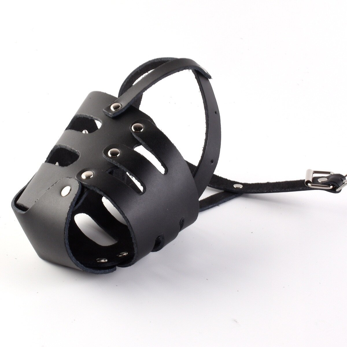 Amazon Воловья кожа Рукав рот для собак Клетка для рта домашних животных Защита от укусов Защита от лая Рукав для собак