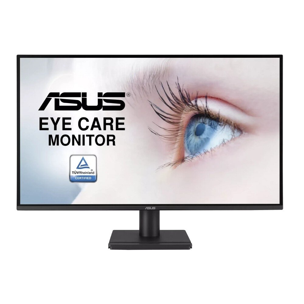 Монитор ASUS VA27AQ (27", 16:9, IPS, 1ms(MPRT), 2560x1440, 75Hz, 350cd, 1000:1, 178°/178°, VGA/HDMI/DP, 2*2W, Black)(90LM06G1-B01171)
