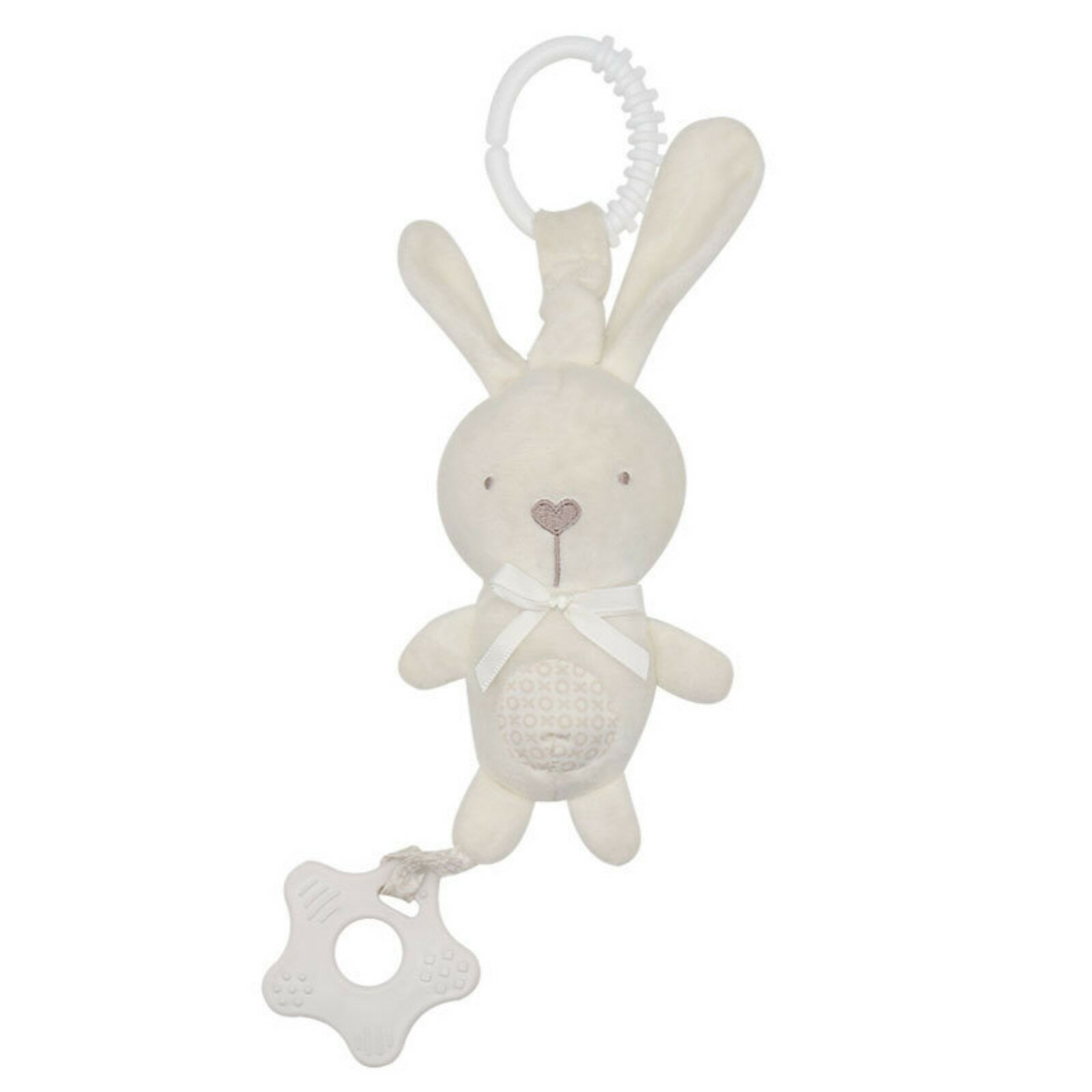 Музыкальный Скульптор-Подвеска для Коляски - Игрушка для Успокоения Малыша с Звуком, Животный Скульптор-Подвеска, Размер 33*9см, Вес около 60г, Упаковка Прозрачная Пакет, Для Детей от 0 Лет, С Ветровыми Колокольчиками и Детскими Звонками, Безопасный и