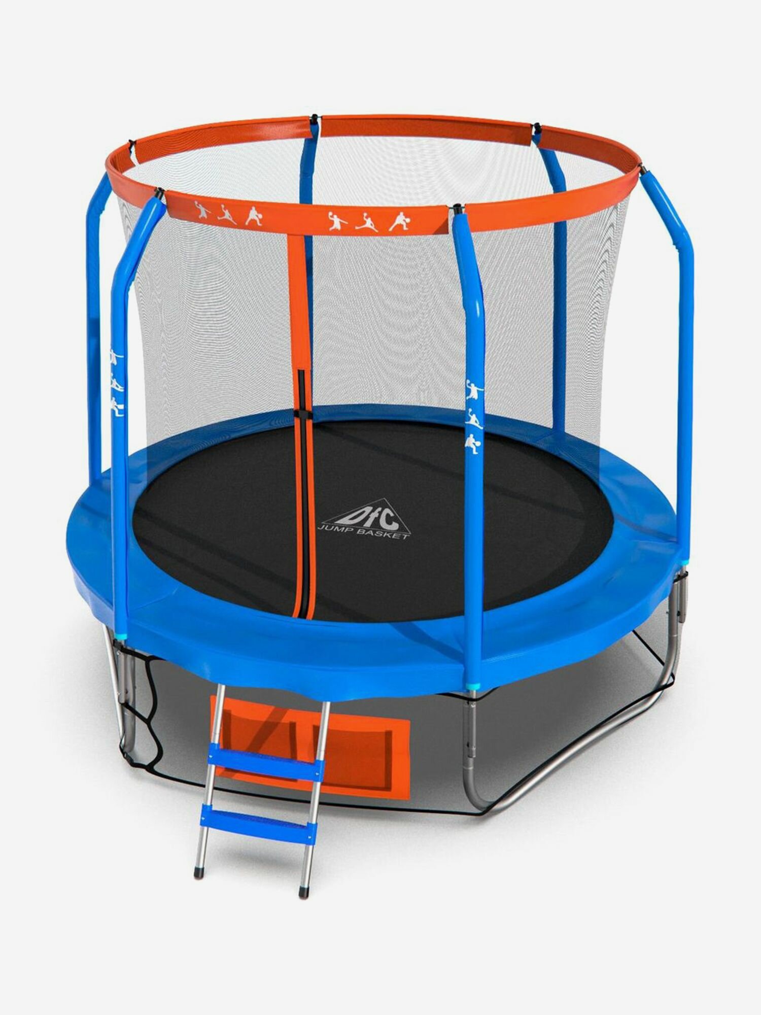Батут DFC JUMP BASKET 8ft (244см) 8FT-JBSK-B