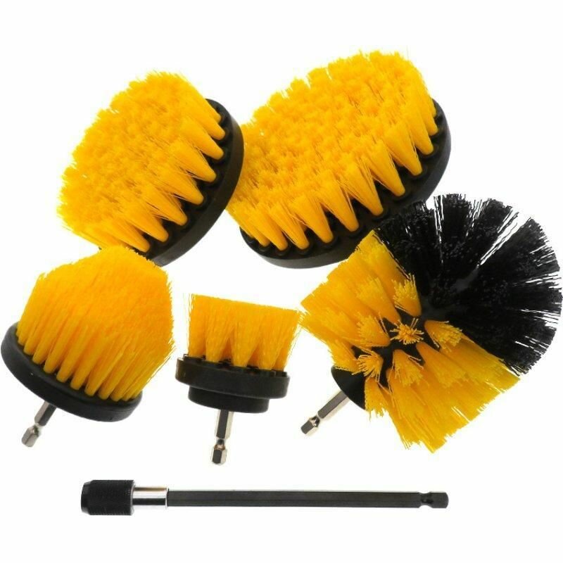 Набор щеток на дрель или шуруповерт, 6 предметов
