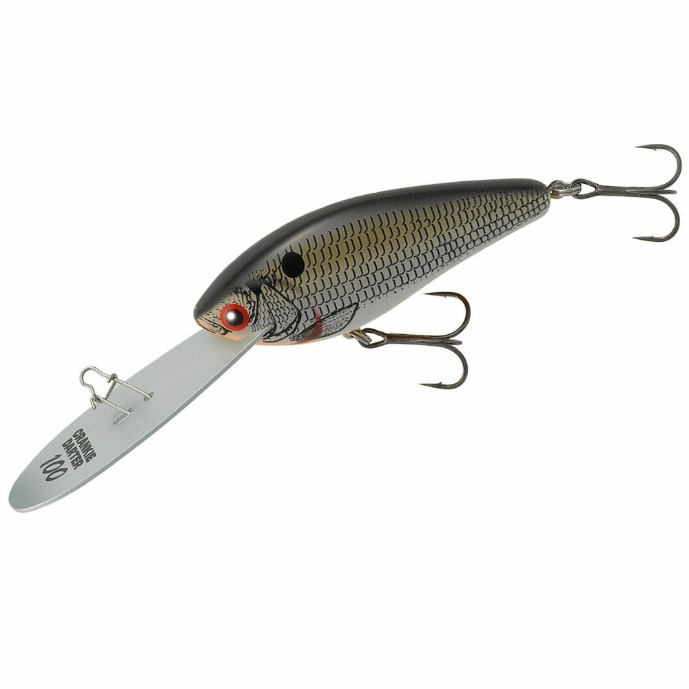 Японский воблер крэнк на щуку Tiemco Crankie Darter 100, 13 г, #03 Clear Ayu / Рыболовные приманки