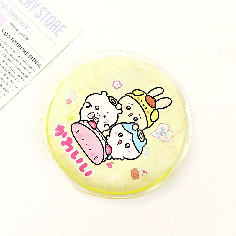 Многоразовая детская грелка для рук с мультяшным дизайном, портативная карманная грелка для школьников, многоразовая