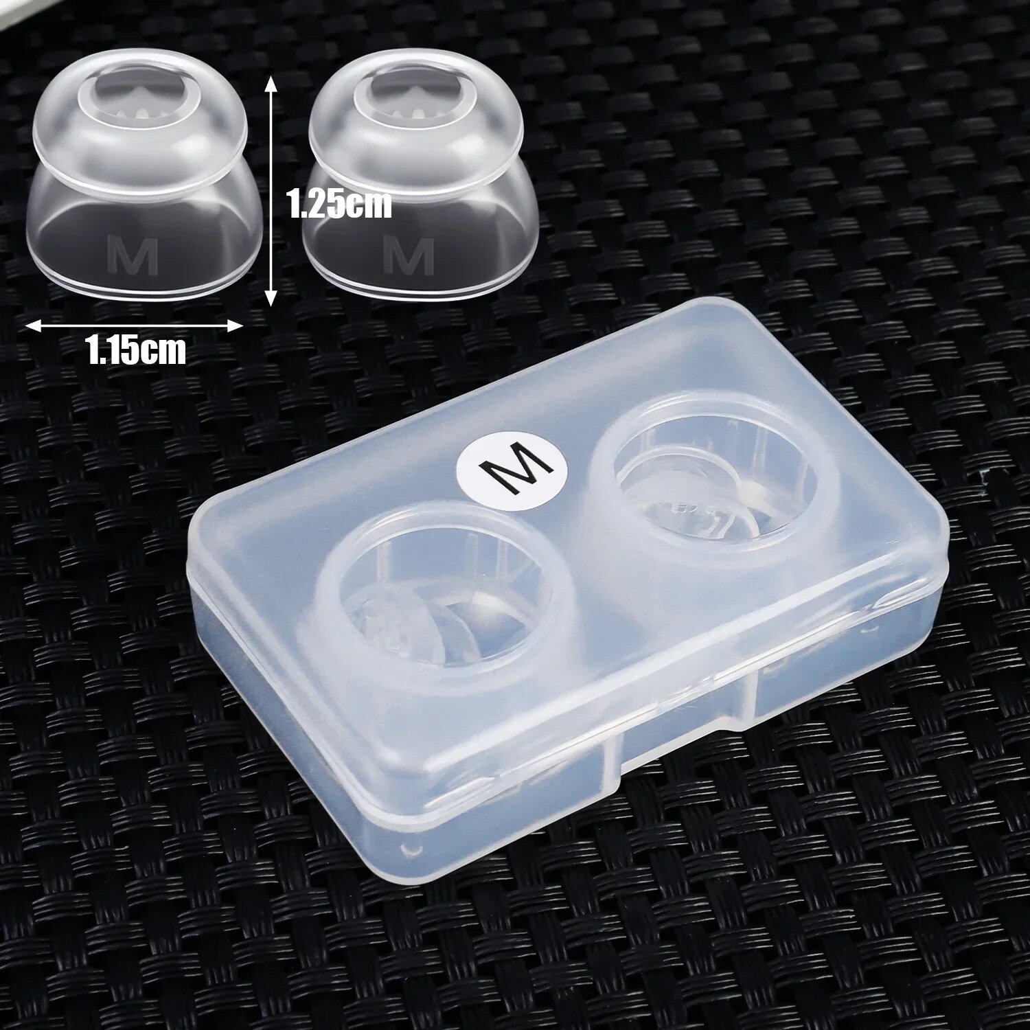 Силиконовые амбушюры для наушников Apple Airpods 3 4 BAPPSUS M 1Pair