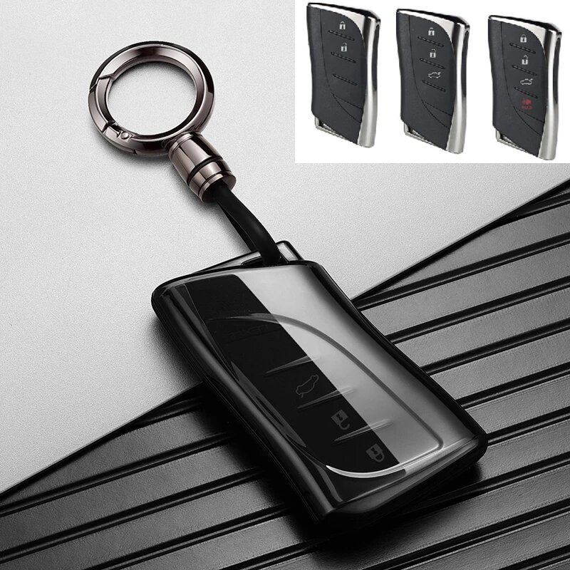 3 4 кнопки, чехол для дистанционного ключа автомобиля, чехол для Lexus NX ES UX US RC LX GX IS RX 200 250h 350h LS 450h 260h 300h UX200