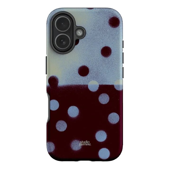 Чехол для iPhone 17 Plum Polka Dot