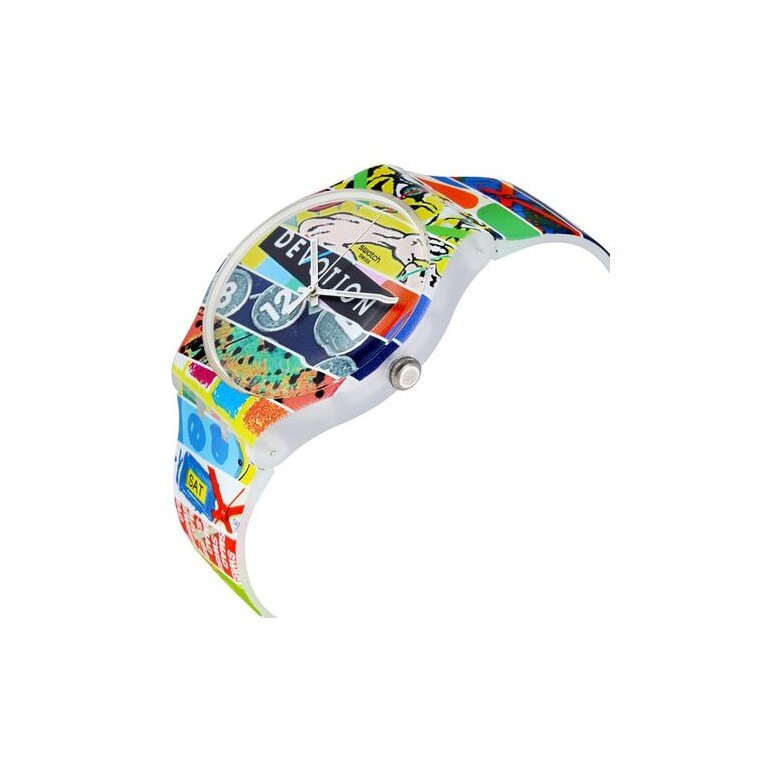 Наручные часы Swatch, многоцветный — фото 1