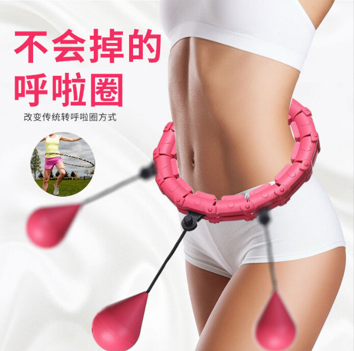 Умный хула-хуп для похудения живота и коррекции талии, утяжеленный тренажер для талии с подсчетом, инструмент для сжигания жира и повышения потоотделения для женщин