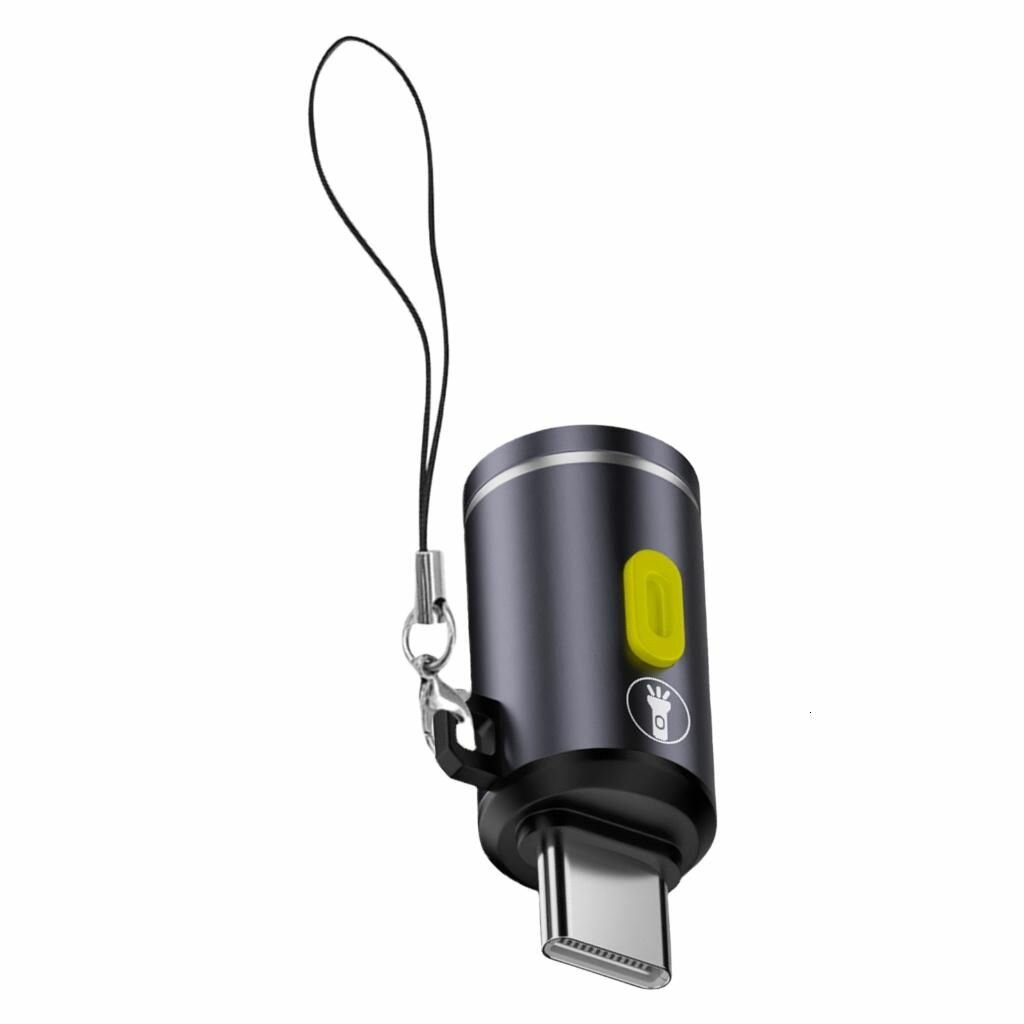 Мини USB фонарик, Серый