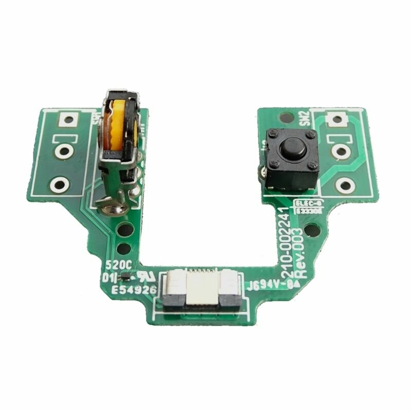 Аксессуары для мыши GPX 2-го поколения small board-золотое колесо, пустые левая и правая кнопки