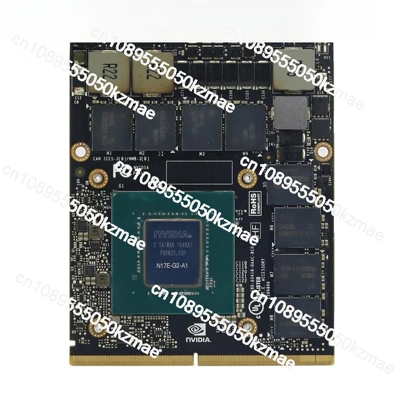 Видеокарта GDDR5 MXM 8 ГБ, оригинальная GTX1070M для замены игрового ноутбука