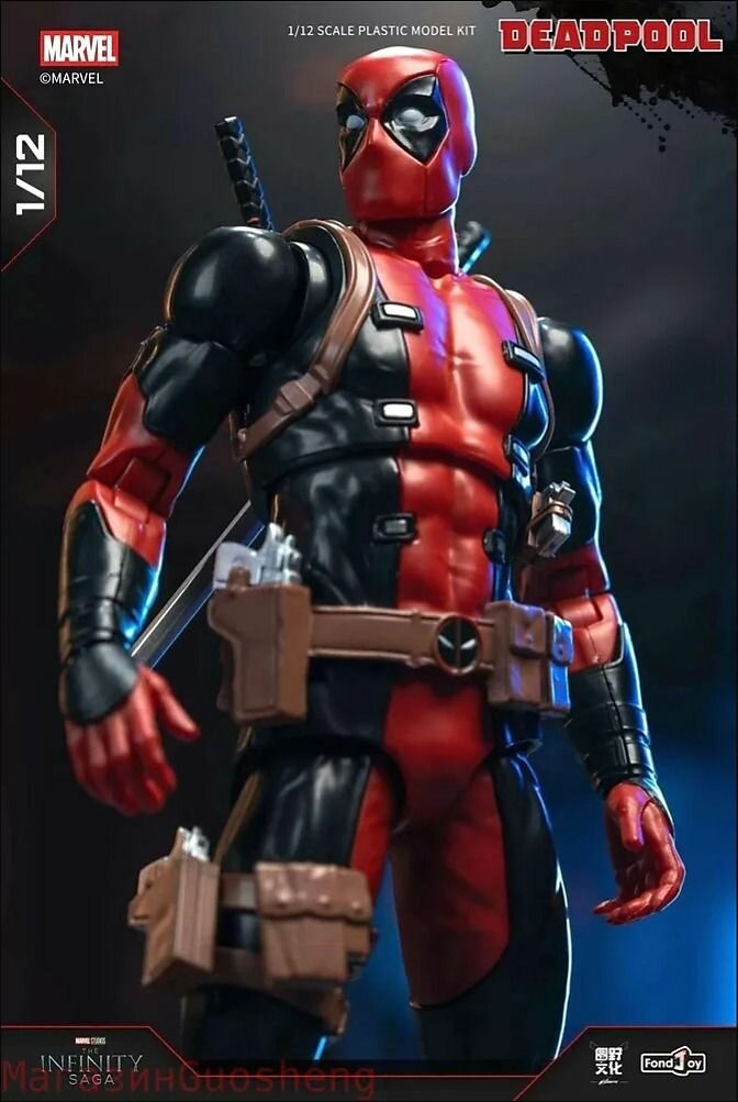 Набор FondJoy "Deadpool", пластик, коллекционный, с лицензией, развивающая