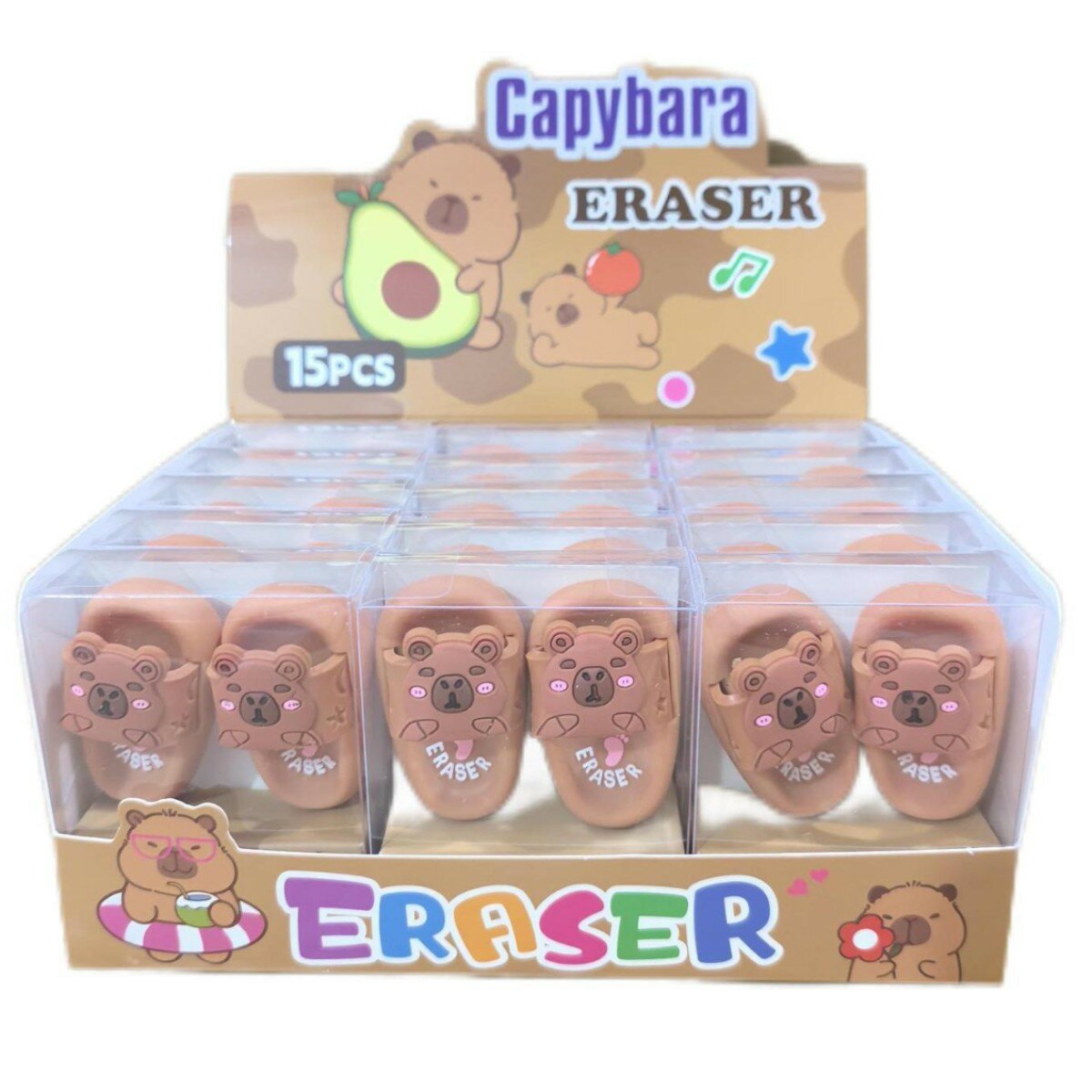 Милый креативный ластик без остатка, супер чистый, креативный ластик в виде тапочки, матовый, для мультфильмов, специальный ластик для учеников начальной школы