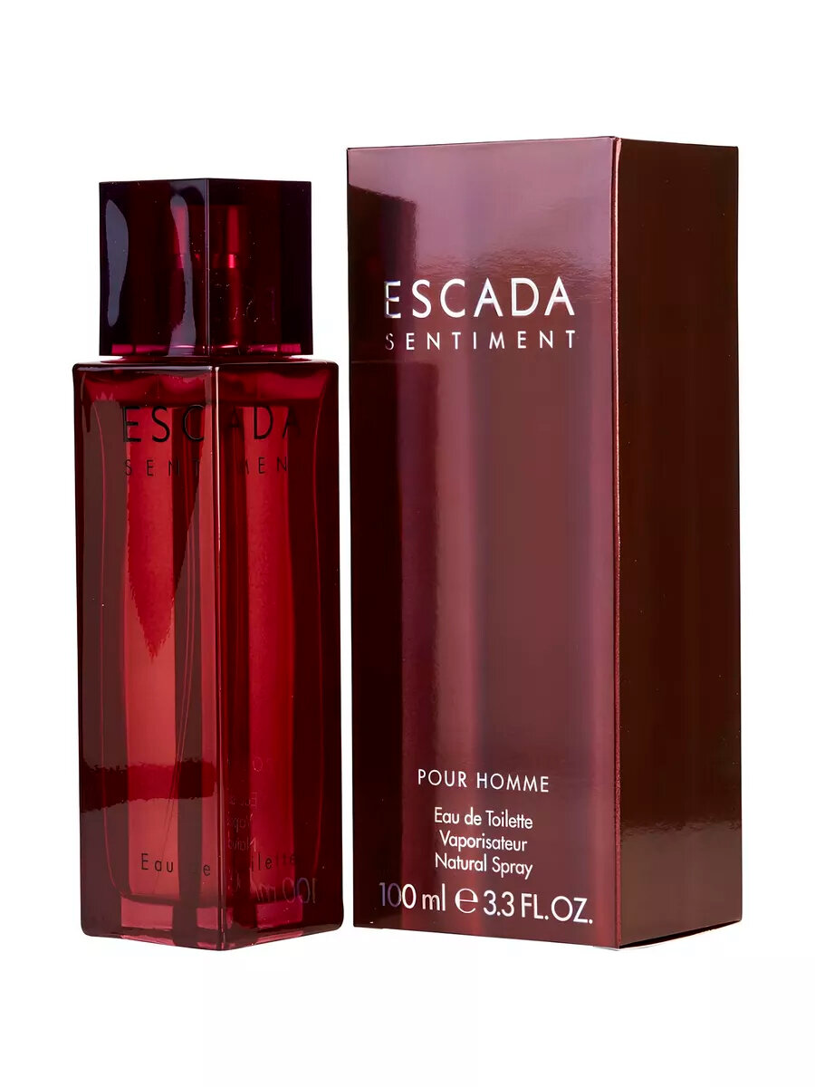 Туалетная вода Escada Sentiment pour Homme 100 мл.