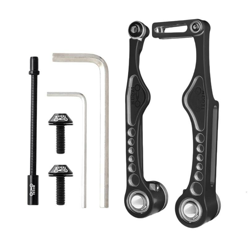 Тормозной суппорт для велосипеда из алюминиевого сплава, Черный - Длинная рука