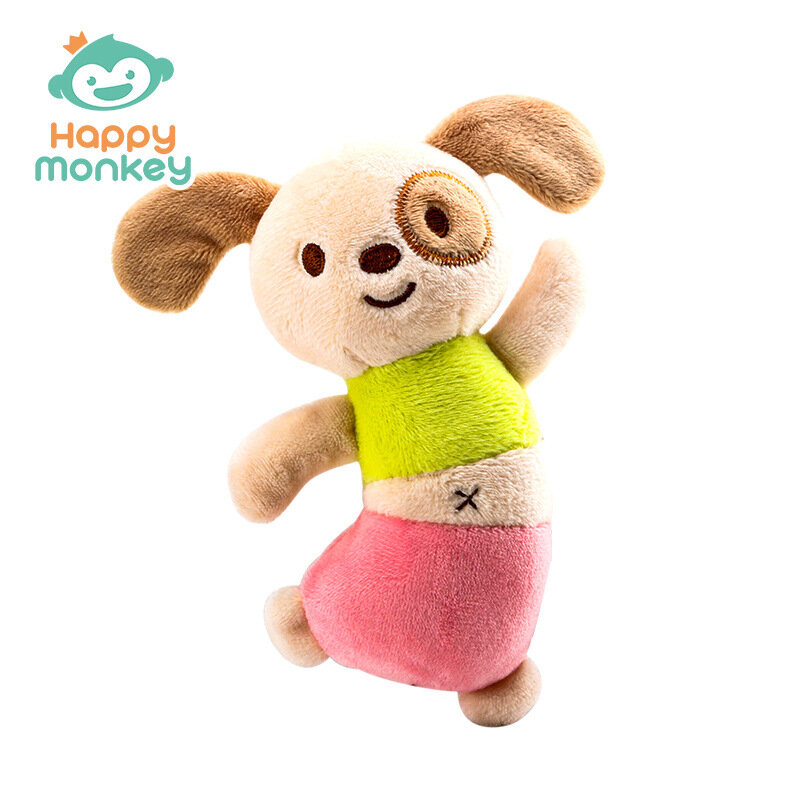 TOLOLO детская Танцующая Погремушка кукла Детская плюшевая игрушка От 0 до 1 года BB палочка головоломка Успокаивающая