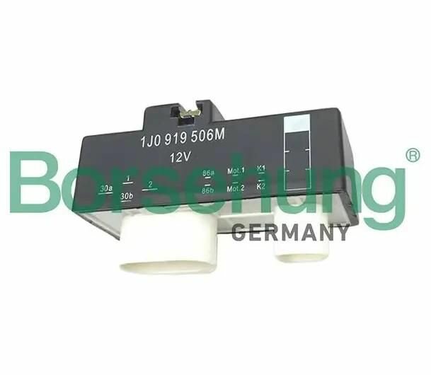 Блок управления вентилятора Borsehung B17825 Audi A3 96-03, Seat Cordoba 02-09, Ibiza 08-, Leon 99-06, Mii 11-, Toledo 98-04, Skoda Citigo 11-, Fabia 06-14, Octavia 98-10, Rapid 12-, Roomster 06-15