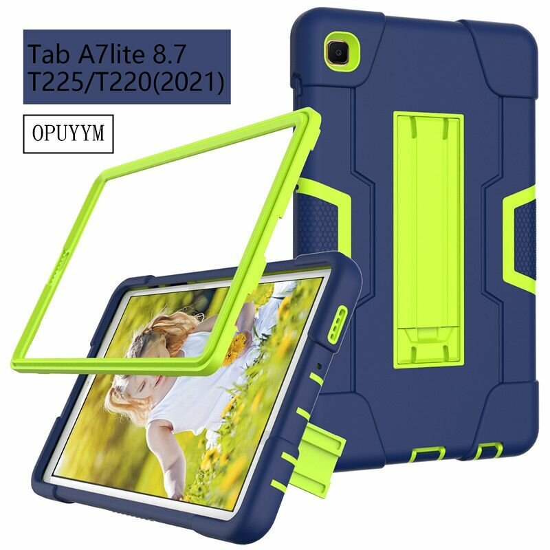 Чехол для планшета Samsung Galaxy Tab A7 Lite 8.7 (2021) SM-T220 и SM-T225 Цвет: сочетание цветов/ Самсунг Таб А7 Лайт