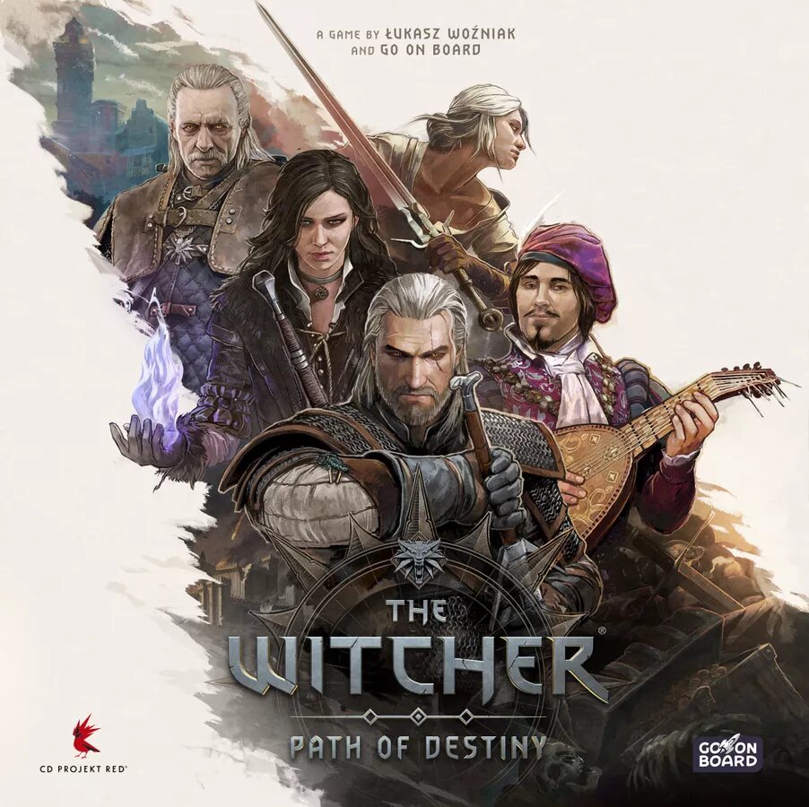 Настольная игра Go On Board The Witcher: Path of Destiny на английском языке (стратегия, от 1 до 5 игроков)