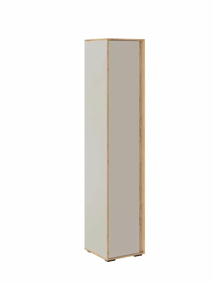 Пенал закрытый Спальня Асцелла (кашемир/дуб крафт золотой) 2200х450х450 тэкс