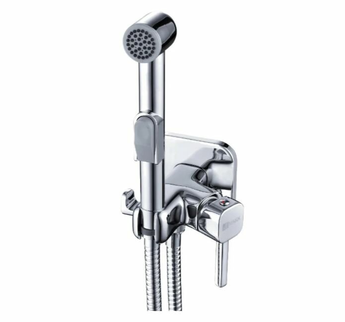 Lemark Solo Смеситель встраиваемый с гигиеническим душем LM7165C