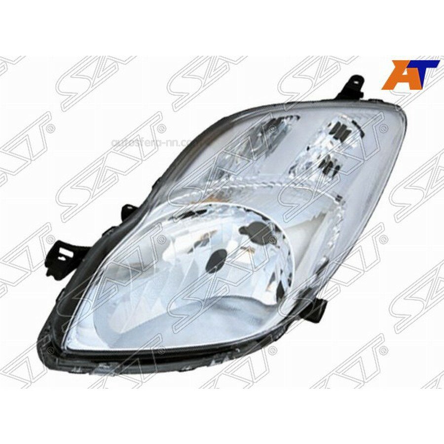 SAT ST21211P3L Фара Toyota Vitz 07-10 / Yaris 08-13 (Слева/ Ручная регулировка/ 3/5D HBK)