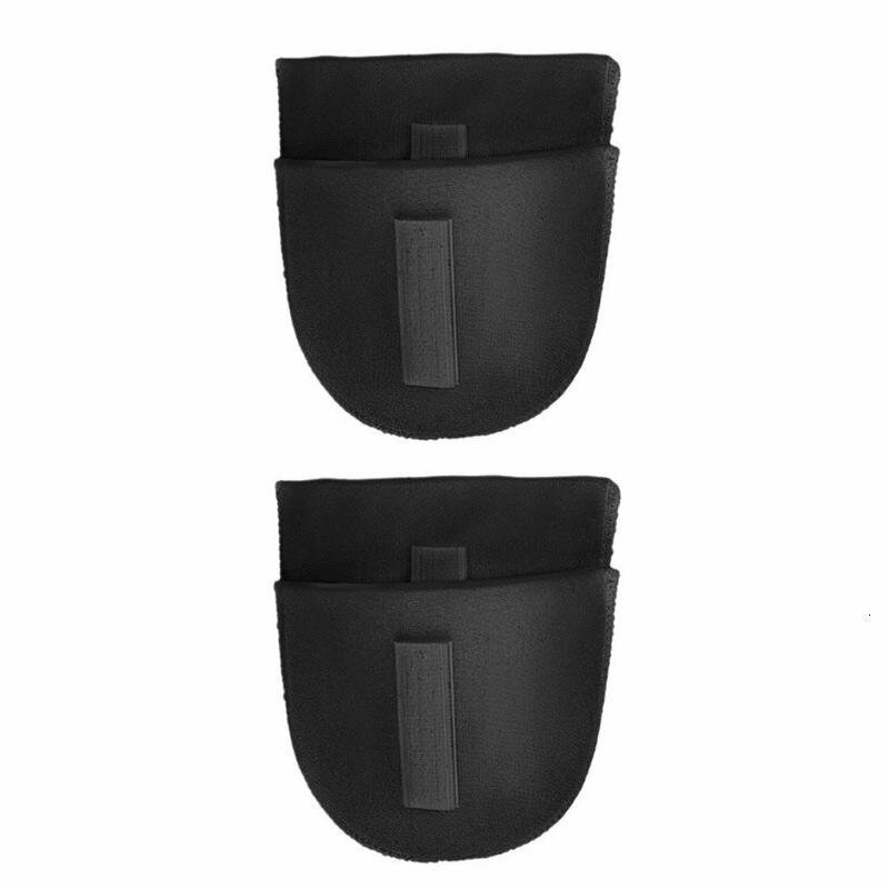 Набор из 2 пар наплечников для костюма, толщина 1 см, Черный