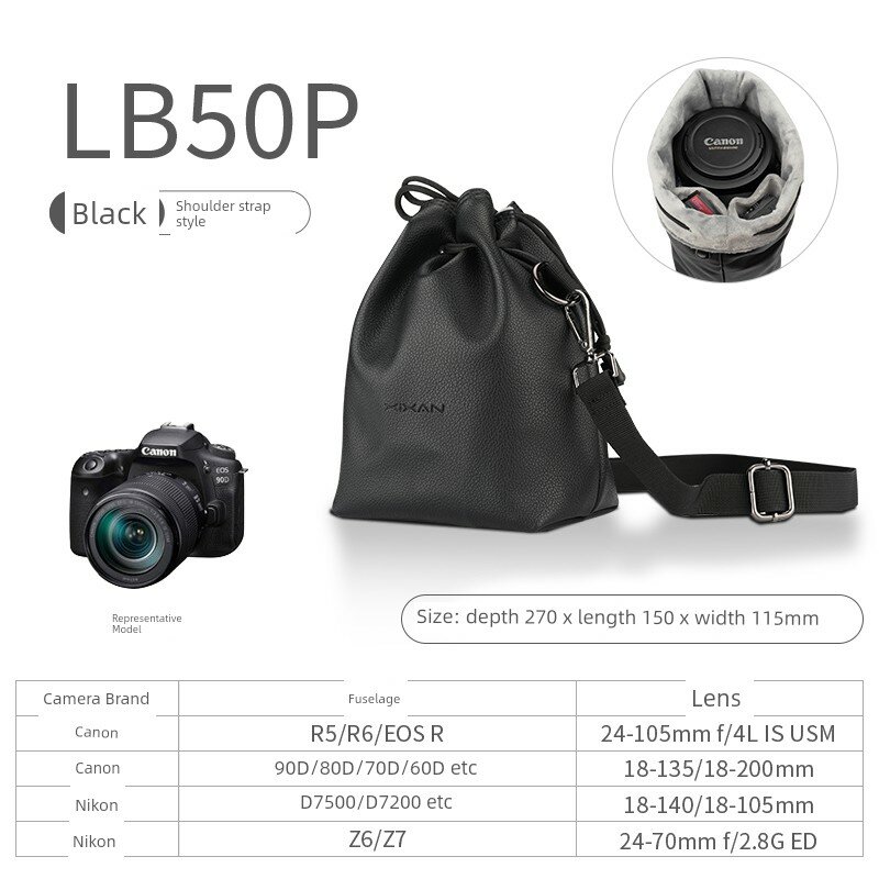 Защитный чехол для камеры Canon 5D4, R5, R6, 6D2, 5D3, 90D, R10, Sony A7M4, A7M3, Nikon Z6, Z7, Z5, Fuji XT5, XT30 -