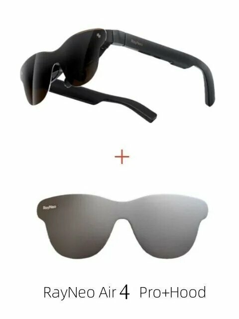 Умные AR-очки RayNeo Air 4 Pro, яркость 1200 нит, 135-дюймовый HD-экран, 4 динамика, эффектное звучание, HDR10