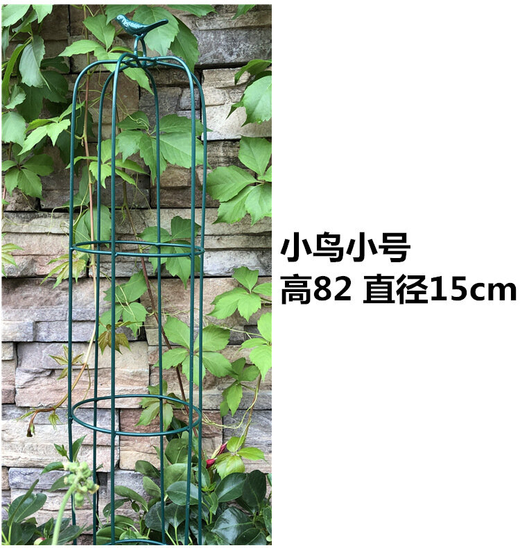 Железное искусство для растений, подставка для цветов, рамка для лазания, маленькая опорная стойка для горного черепахового клематиса и синей снежной розы