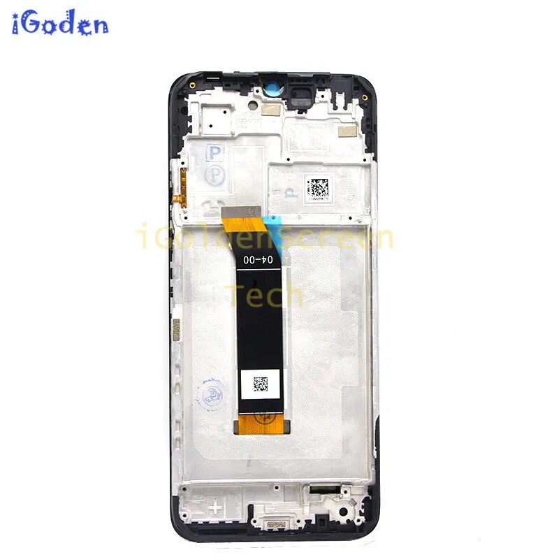 ЖК-дисплей 6,58 'для Xiaomi POCO M5, сменный сенсорный экран, дигитайзер в сборе, стеклянный датчик для xiaomi poco m5, ЖК-дисплей Black with frame