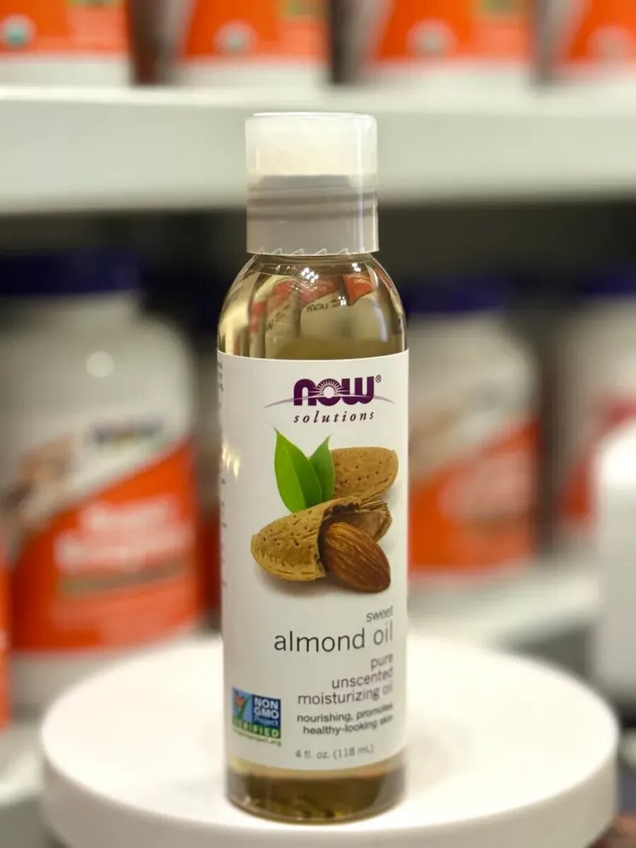 Now Solutions Almond Oil Увлажняющее и питающее масло Миндаль 118 мл