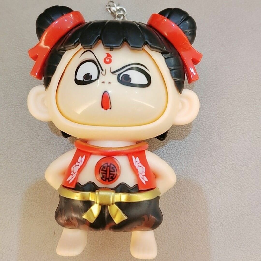 Большая игрушка-трансформер Нэчжа, набор выражений, фигурка магического мальчика-моряка, подвеска, украшение, брелок, кукла, фигурка, оптом