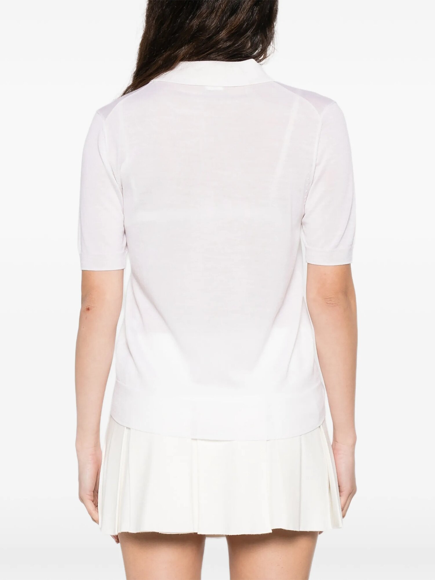 Топ P.A.R.O.S.H. Collared polo top, размер S, разноцветный — фото 1