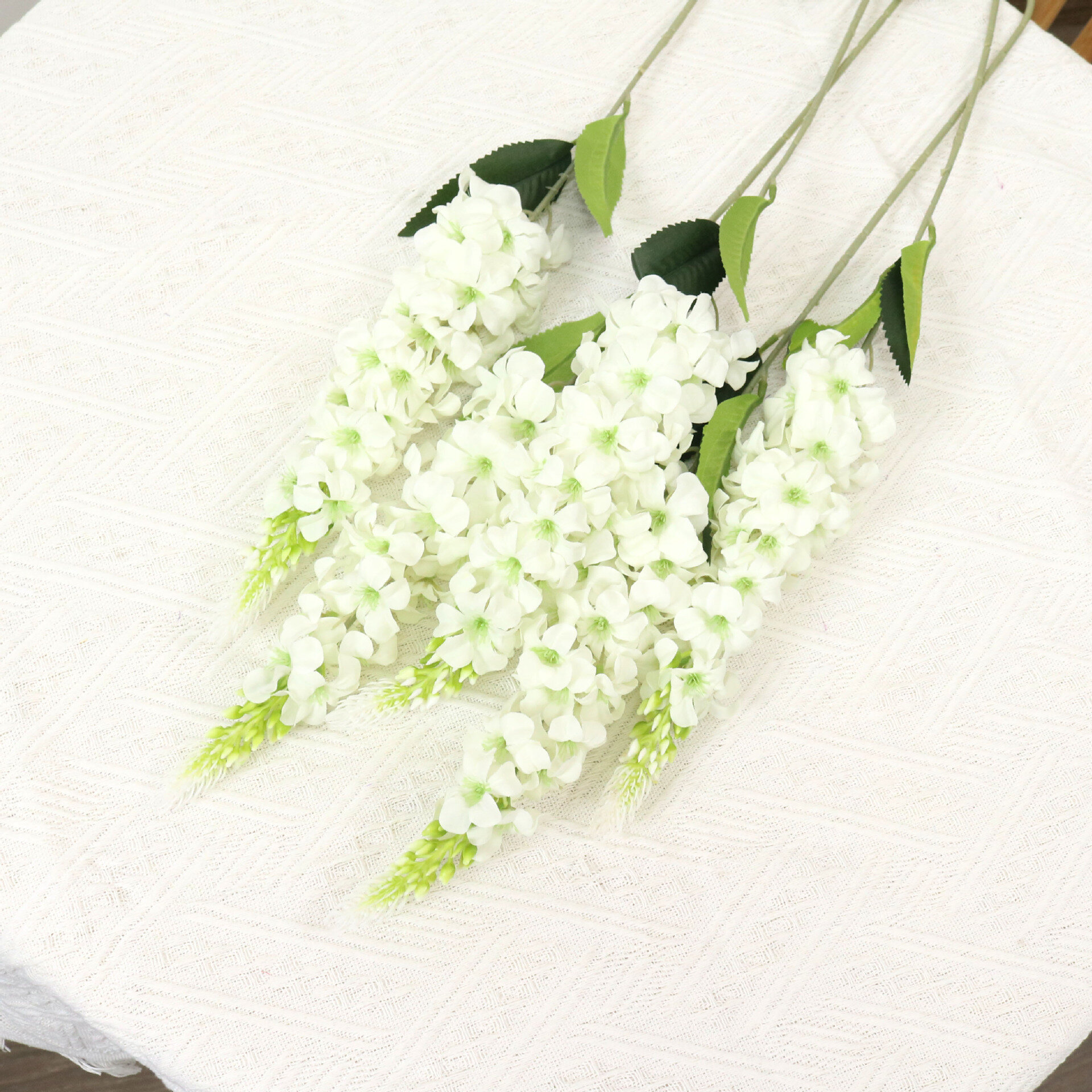 Искусственный цветок гиацинта, дельфиниум, фиолетовый, домашнее свадебное украшение, шелковый цветок, оптовая продажа, искусственный цветок