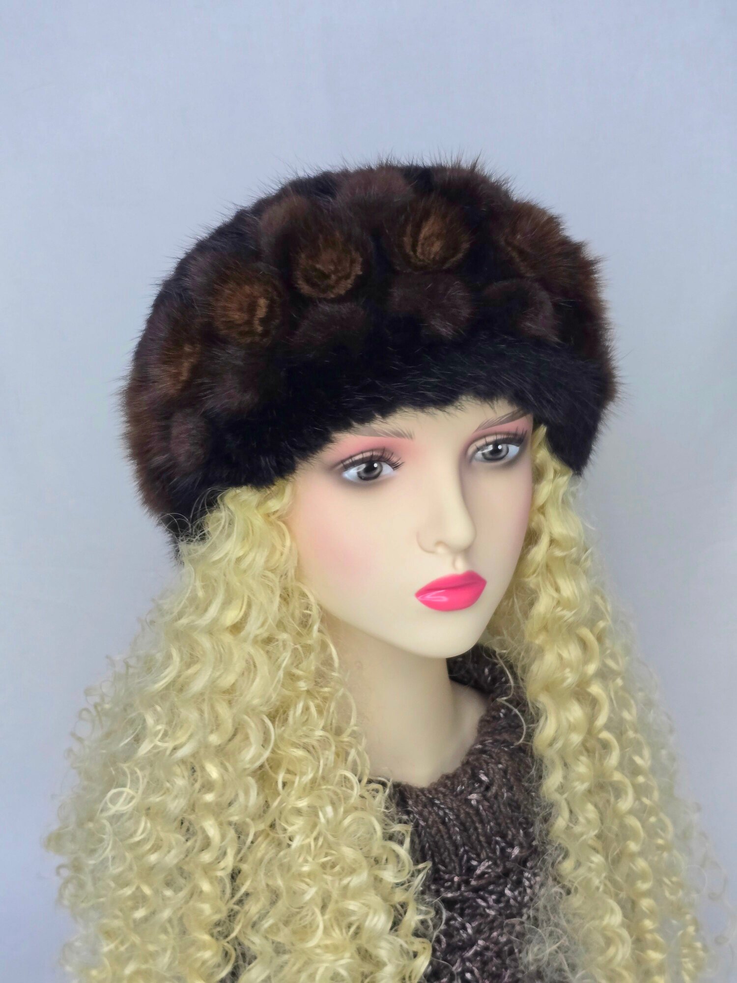 Повязка  норка для женщин