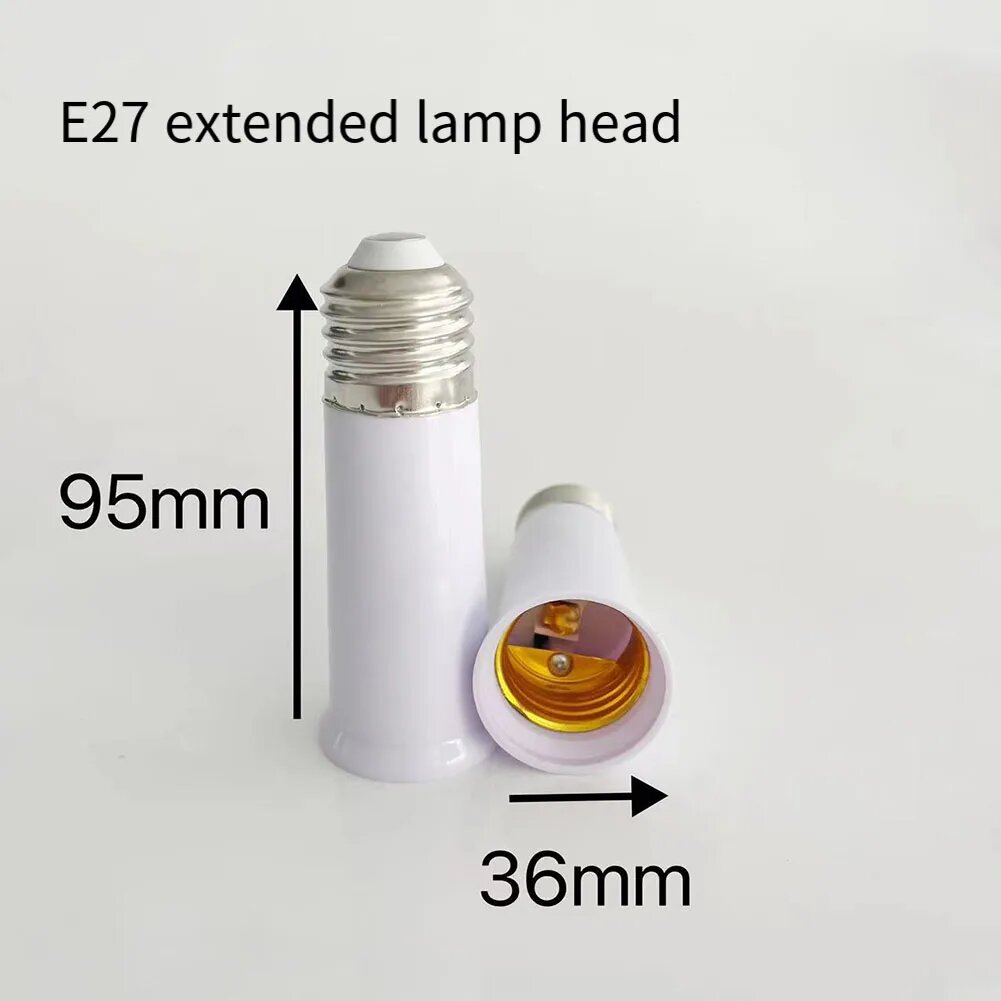 Удлинитель для лампы E27, цвет 95mm