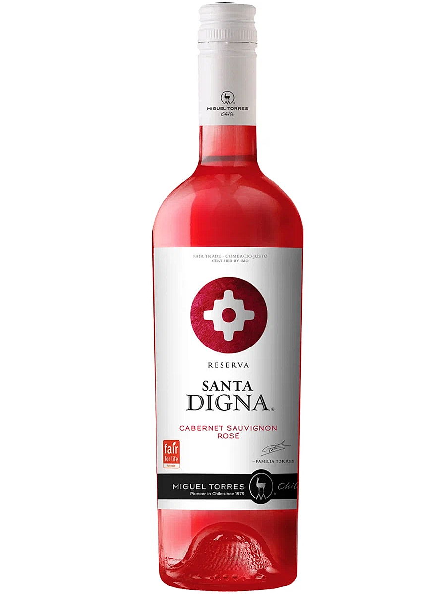 Вино Torres "Santa Digna" Reserva Cabernet Sauvignon Rose, розовое, полусухое, 0,75 л