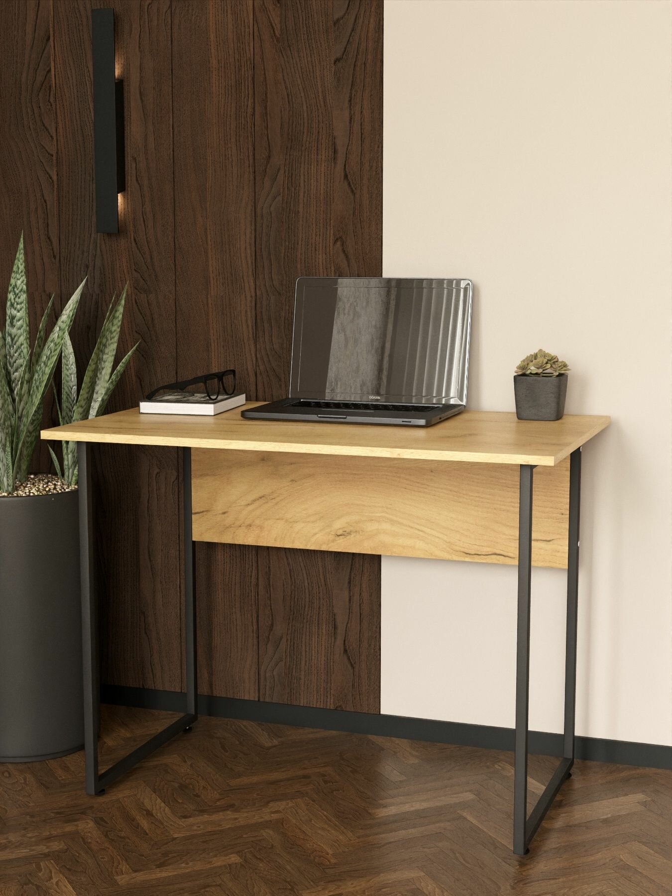 Стол письменный в стиле лофт для ноутбука вотан
