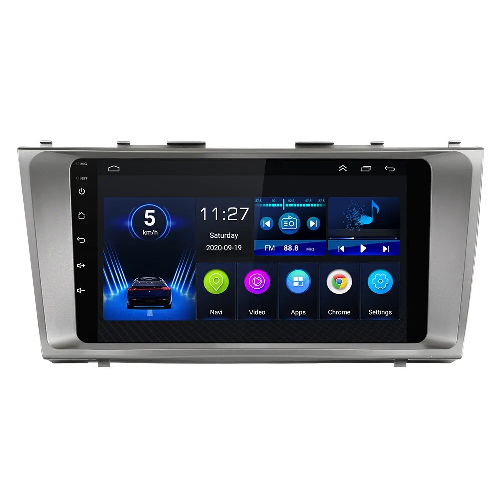 EBILAEN Автомагнитола, диагональ: 9", 2 DIN, 1ГБ/32ГБ